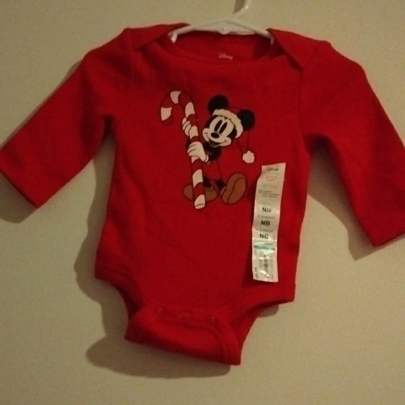 Disney | One Pieces | Nwt Boys Thermal Mickey Mouse Bodysuit | Poshmark